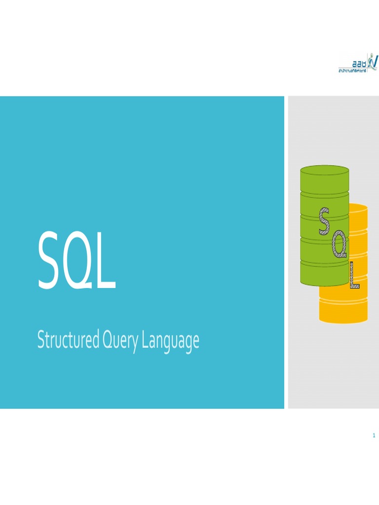 SQ Structured Query LanguageL | PDF