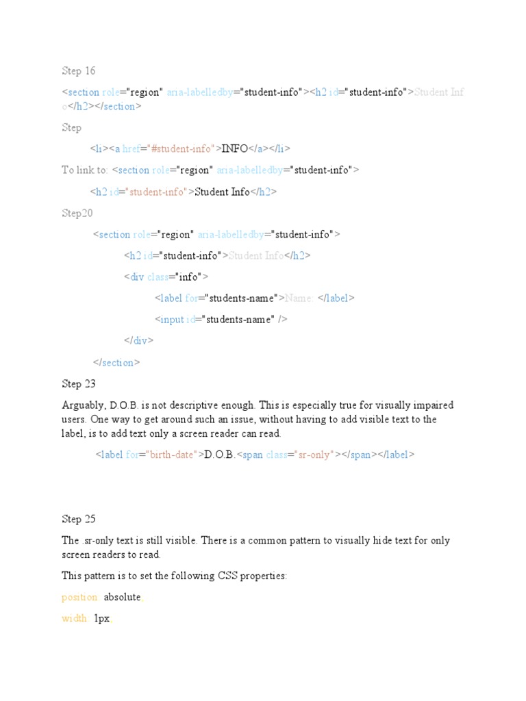 HTML Css FCC | PDF | Html Element | World Wide Web