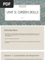On Green Skills | PDF | Sustainability | Water
