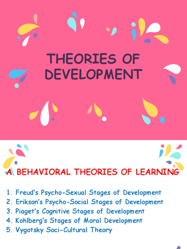 2 Theories of Development STUDENTS | PDF | Schema (Psychology) | Thought