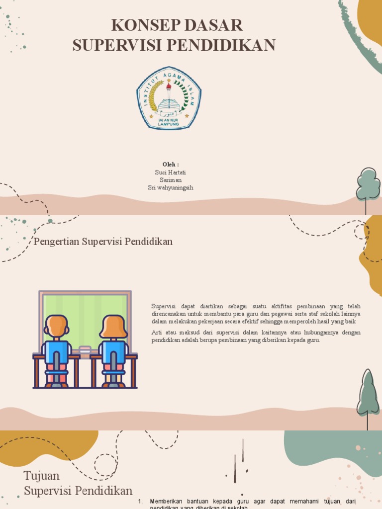 Konsep Dasar Supervisi Pendidikan | PDF