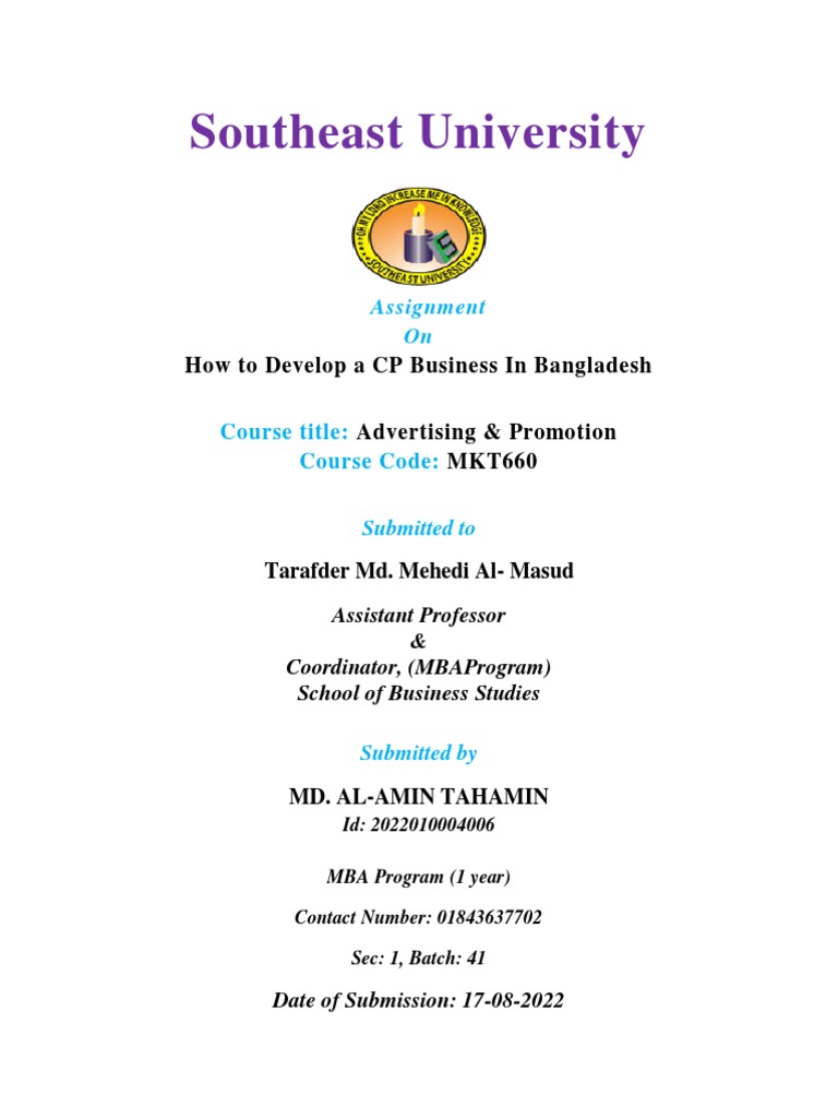 Advertising Assignment CP | PDF | Advertising | Brand
