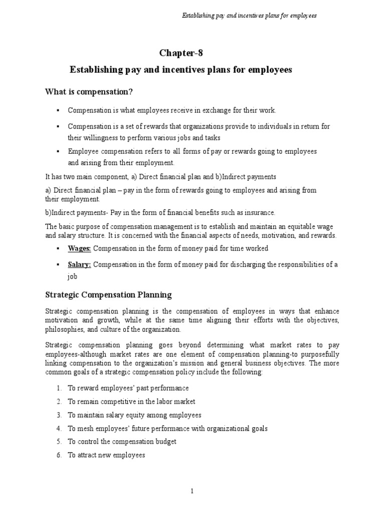 Compensation HRM 3 | PDF | Employment | Compensation And Benefits