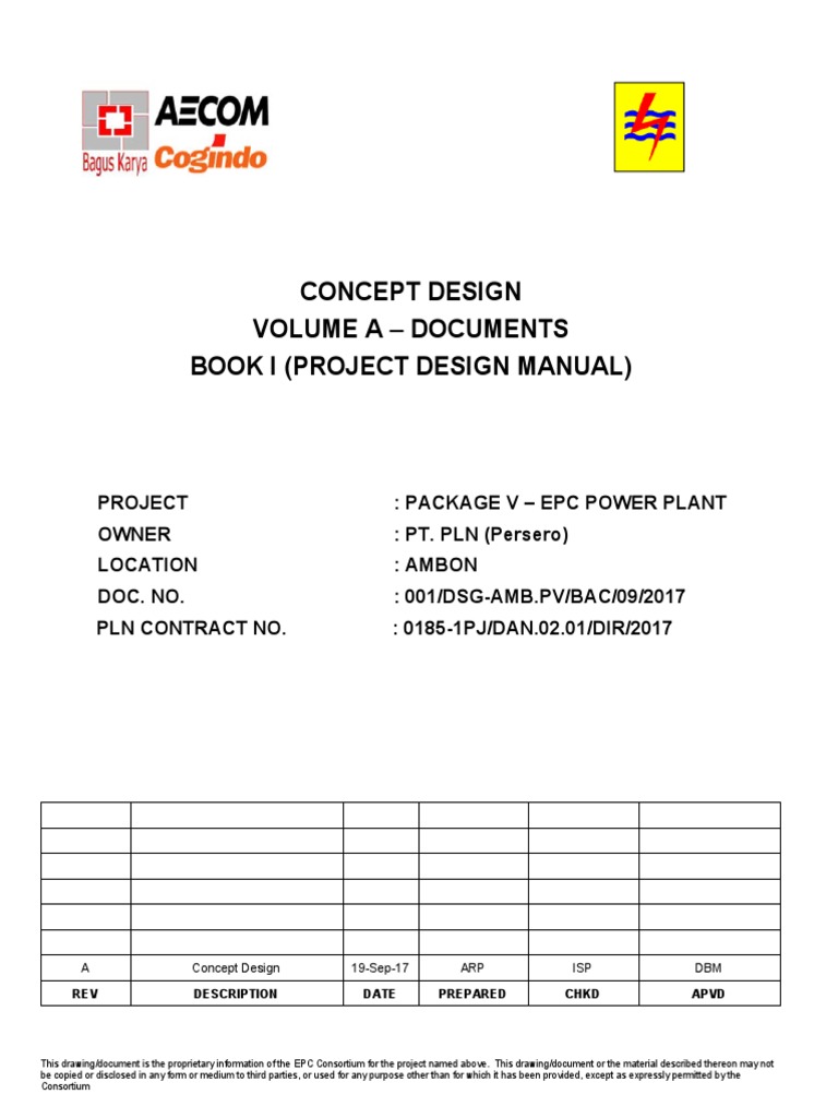 Project Design Manual Ambon | Download Free PDF | Internal Combustion ...