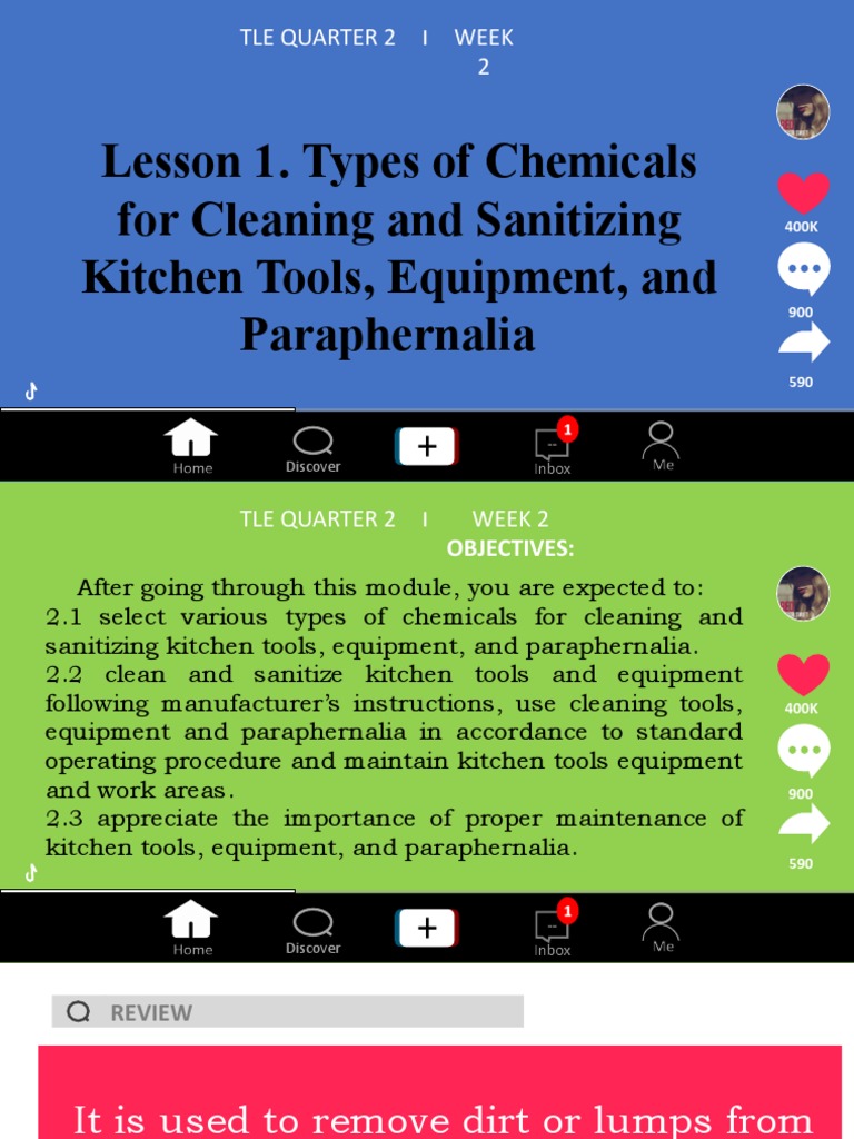 Cleaning and Sanitizing Protocols for Kitchen Tools, Equipment and Work ...