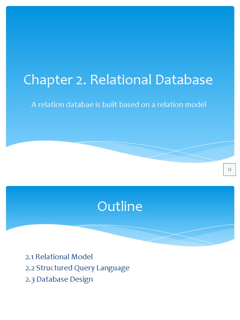 CH 02 | Download Free PDF | Relational Model | Databases