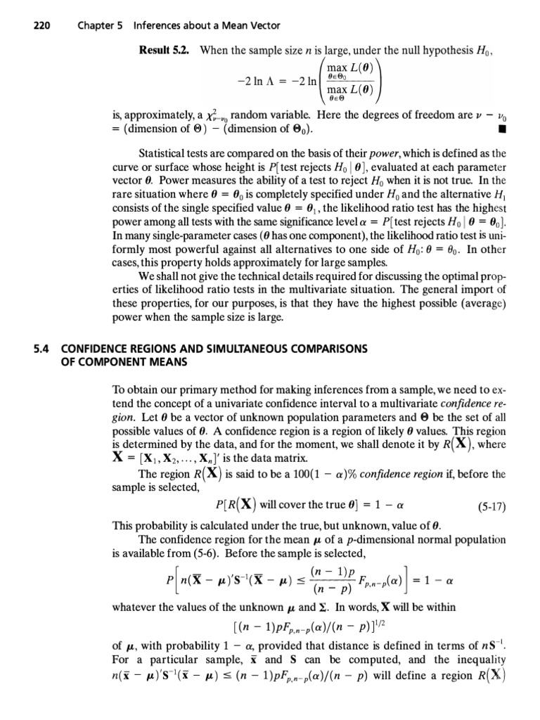 Johnson Multivariate (Edisi 5) - 241-273 | PDF | Eigenvalues And ...