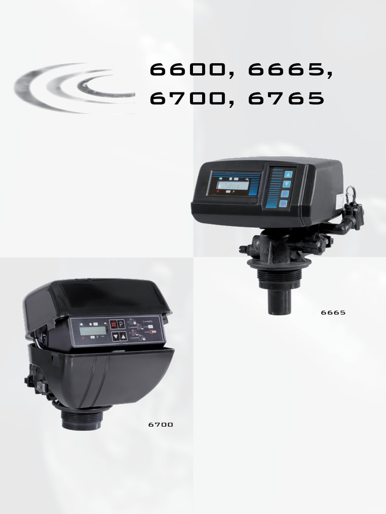 Manual 6600 6700 Multilingual Light | PDF | Valve | Water