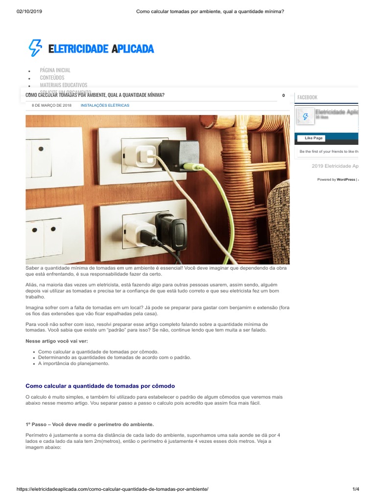 Guia de Tomadas para Eletricistas | PDF | Eletricidade | Eletricista