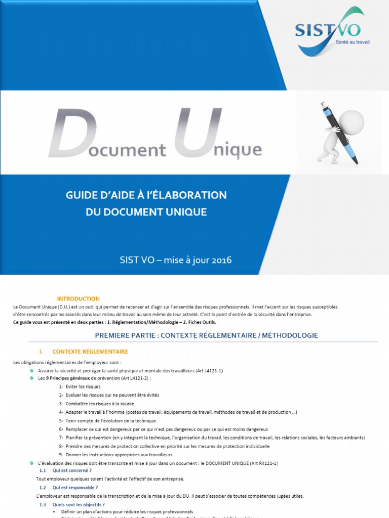 Document Unique Guide | PDF