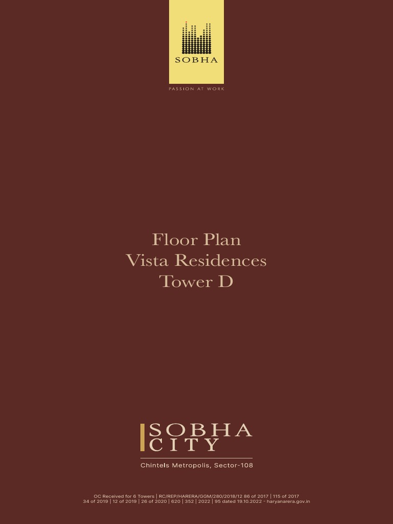 Vista Residences Floor Plans Overview | PDF | Bedroom | Room