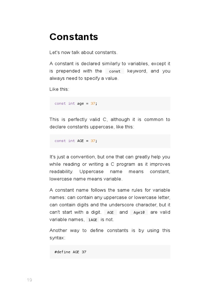handbook-c_20 | PDF | Pointer (Computer Programming) | Mathematics