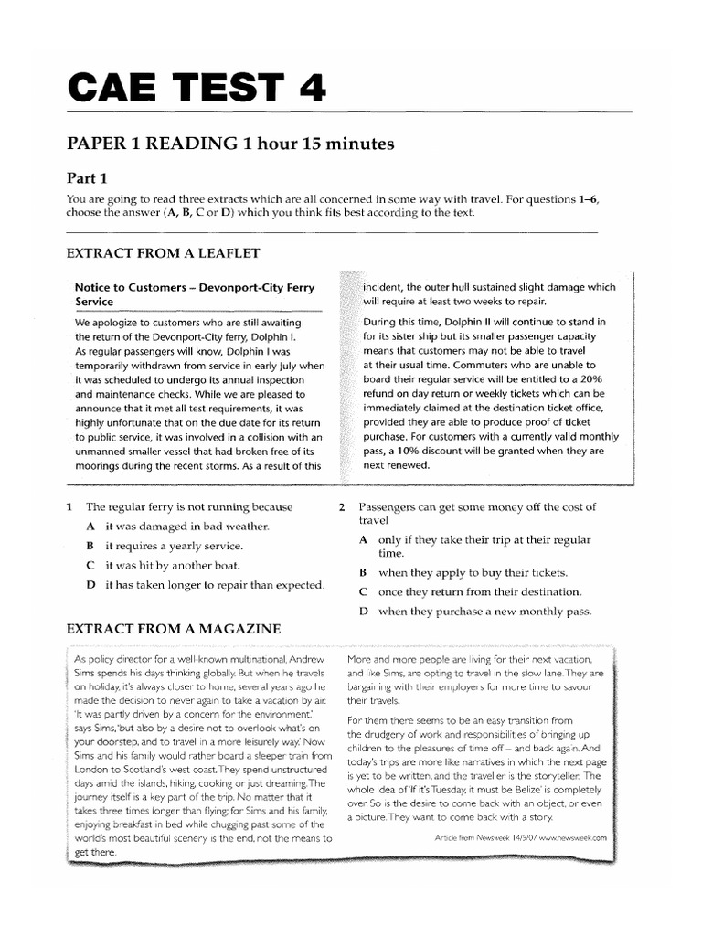 UOE + Reading C1 (Session 23) | PDF