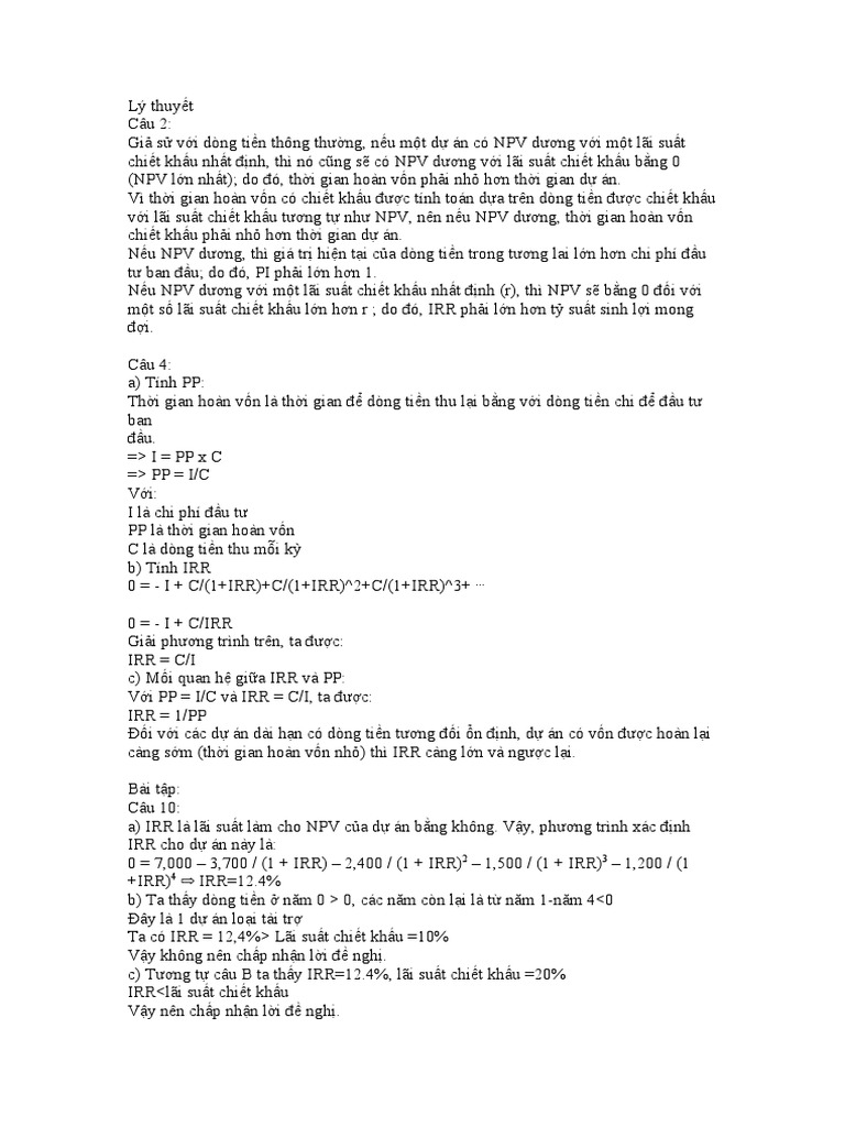 Baitapchuong 5 TCDN | PDF