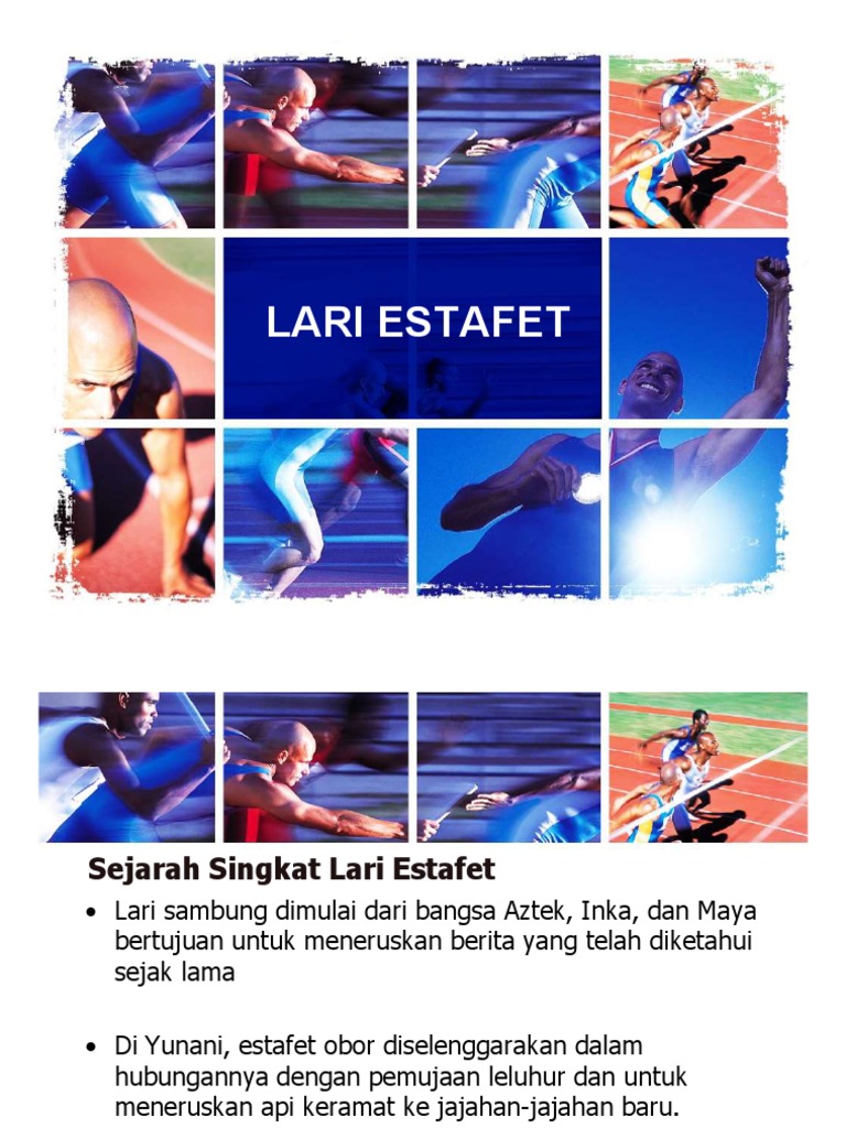 Atletik - Lari Estafet | PDF