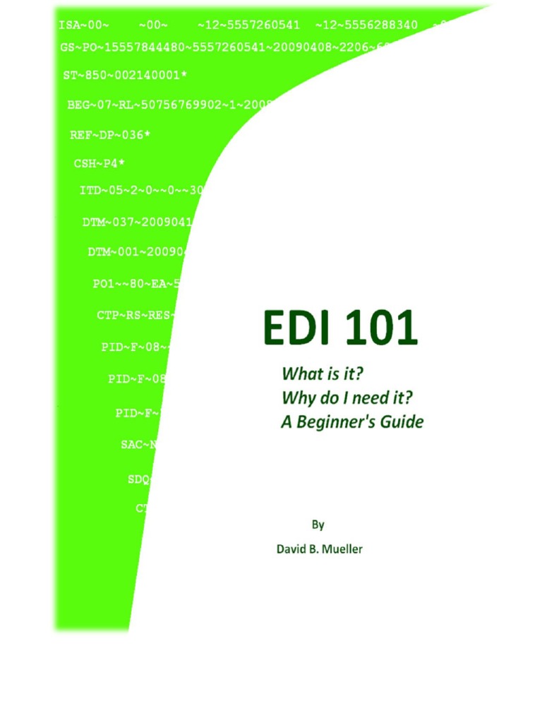 Edi 101 | Download Free PDF | Electronic Data Interchange | Health ...