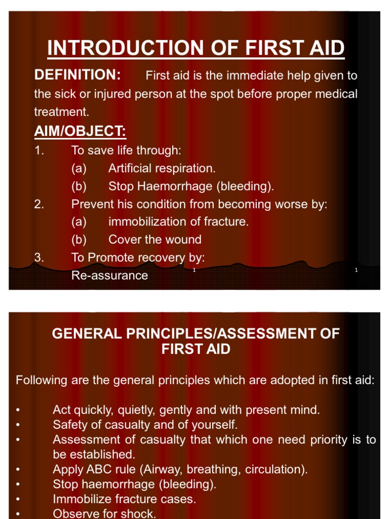 First Aid Advance - Officers | PDF | First Aid | Shock (Circulatory)