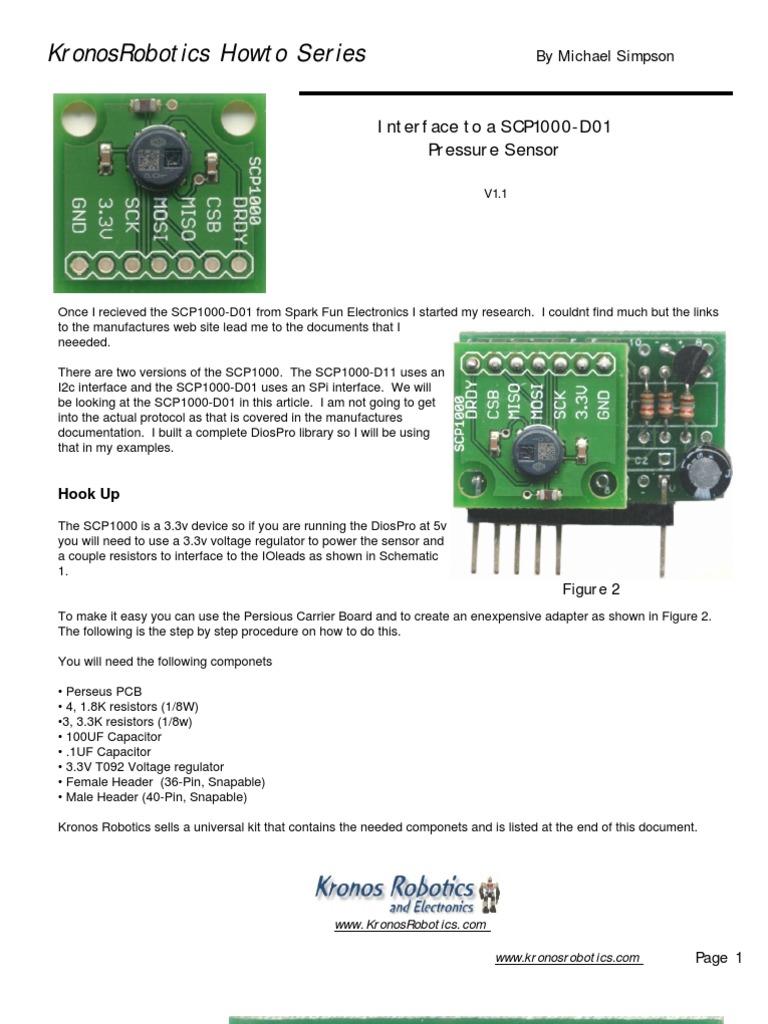 SCP 1000 | PDF | Computer Engineering | Manufactured Goods