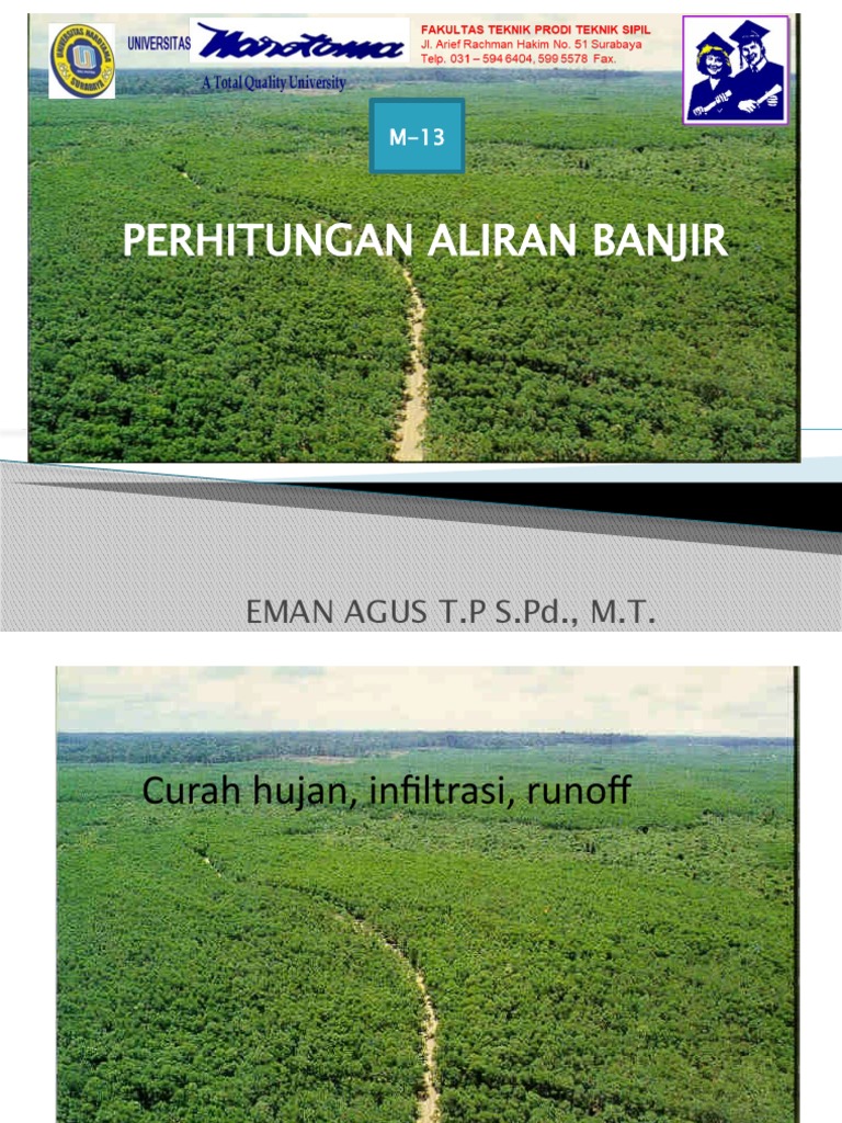 Perhitungan Aliran Banjir | PDF
