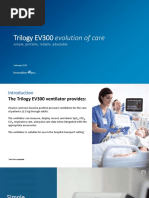 Trilogy Evo Ventilator Quick Start Guide | PDF | Pulmonology | Respiration