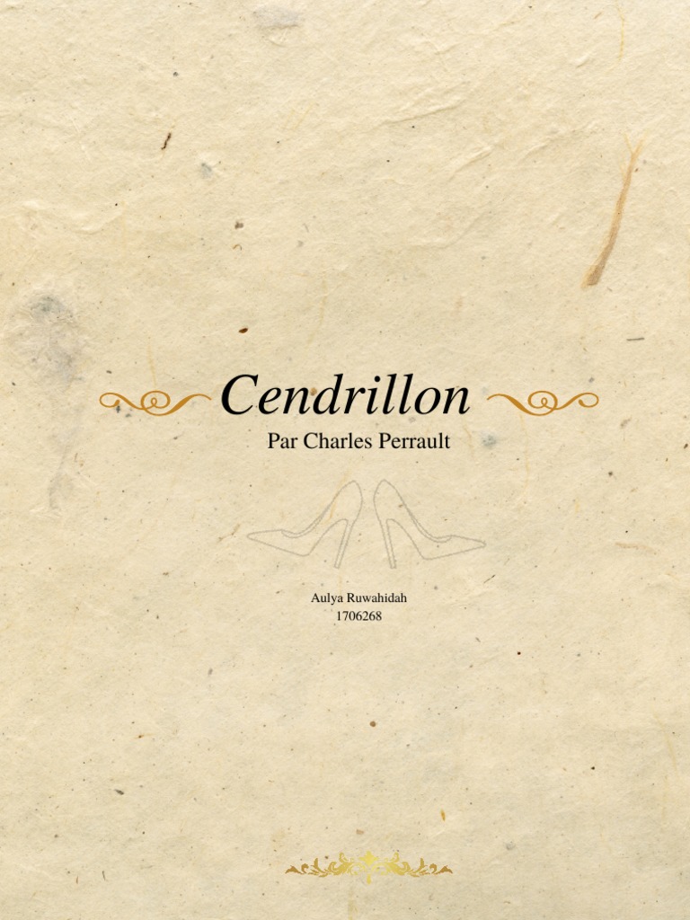 Analyse de Conte de Cendrillon | PDF | Cendrillon | Charles Perrault