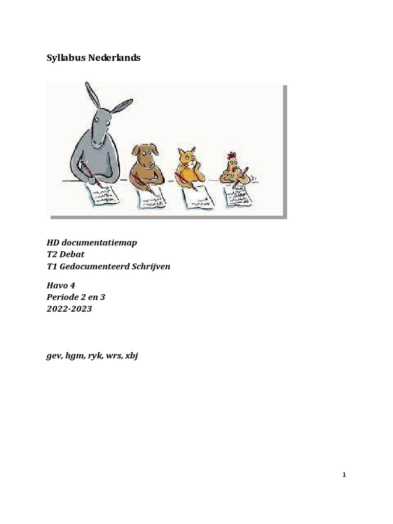 Syllabus 2022 - 2023 | PDF