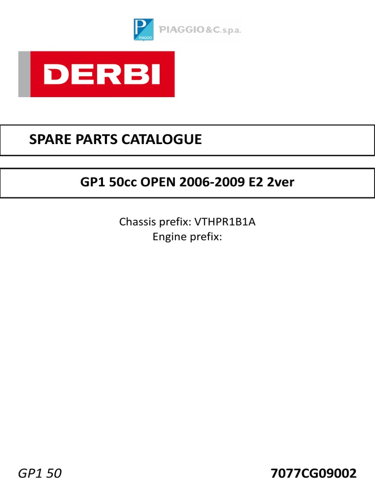 GP1 2006-2009 | PDF | Car Body Styles | Automotive Industry