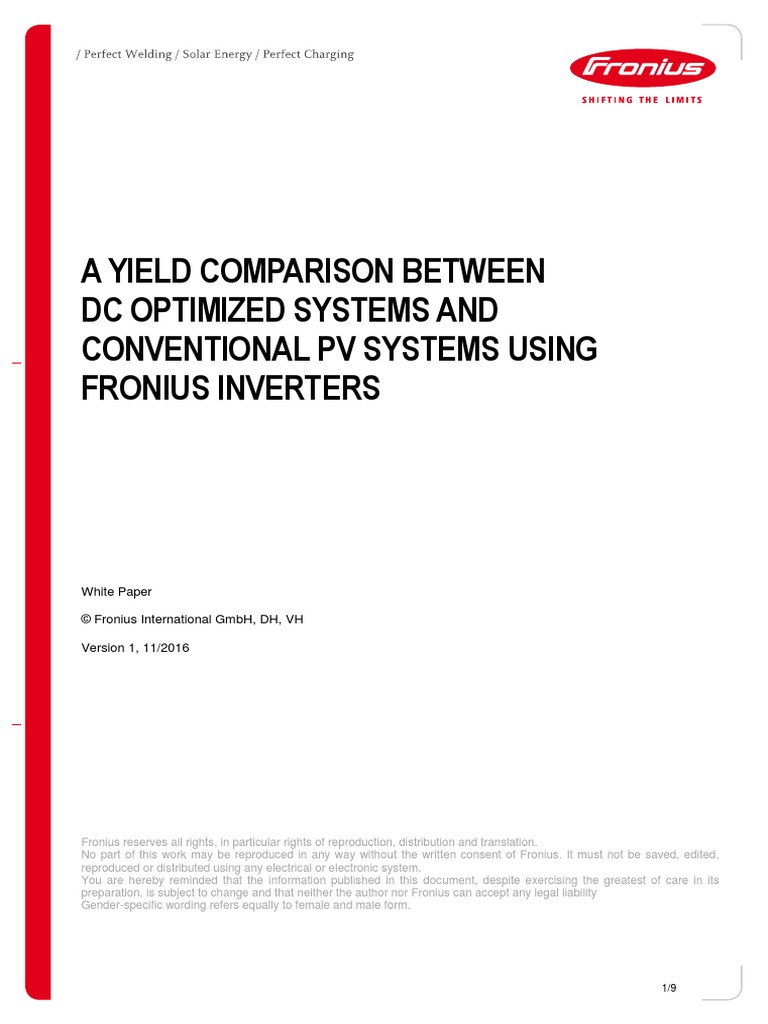 Fronius Dynamic Peak Manager Whitepaper | PDF | Power Inverter | Nature