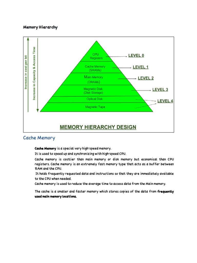 UPDATED Cache Memory, Write Policies and Replacement Policies | PDF