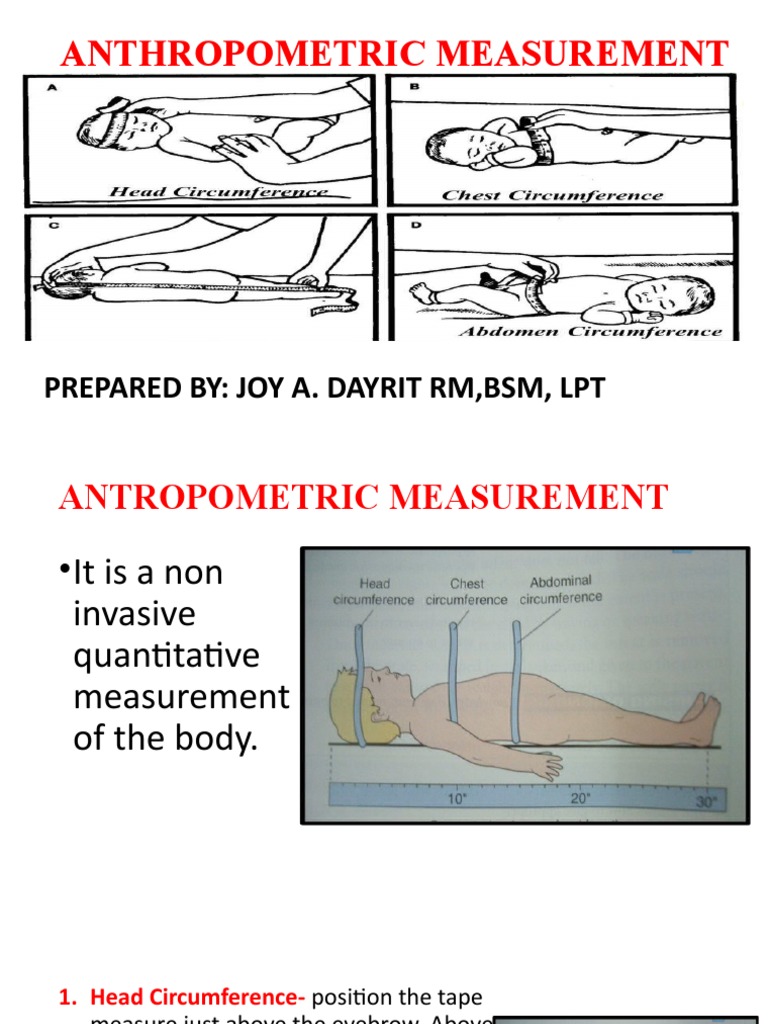 Anthropometric Measurement | PDF