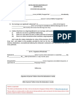 Statutory Declaration General Form | PDF