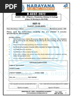 NSEJS 2022 Answer Key and Solutions | PDF