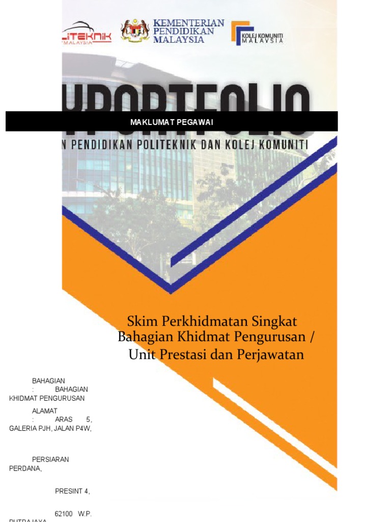 Template Myportfolio JPPKK | PDF