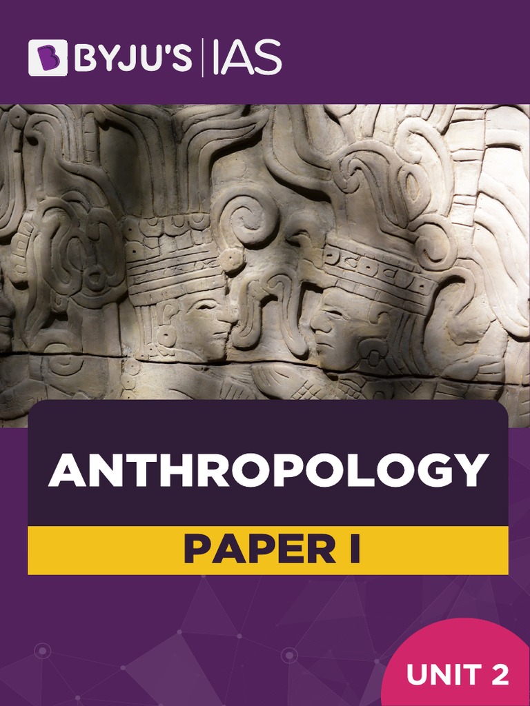 Anthro Paper-1 Chapters-2 3 4 5 9 11 | PDF | Behavioural Sciences