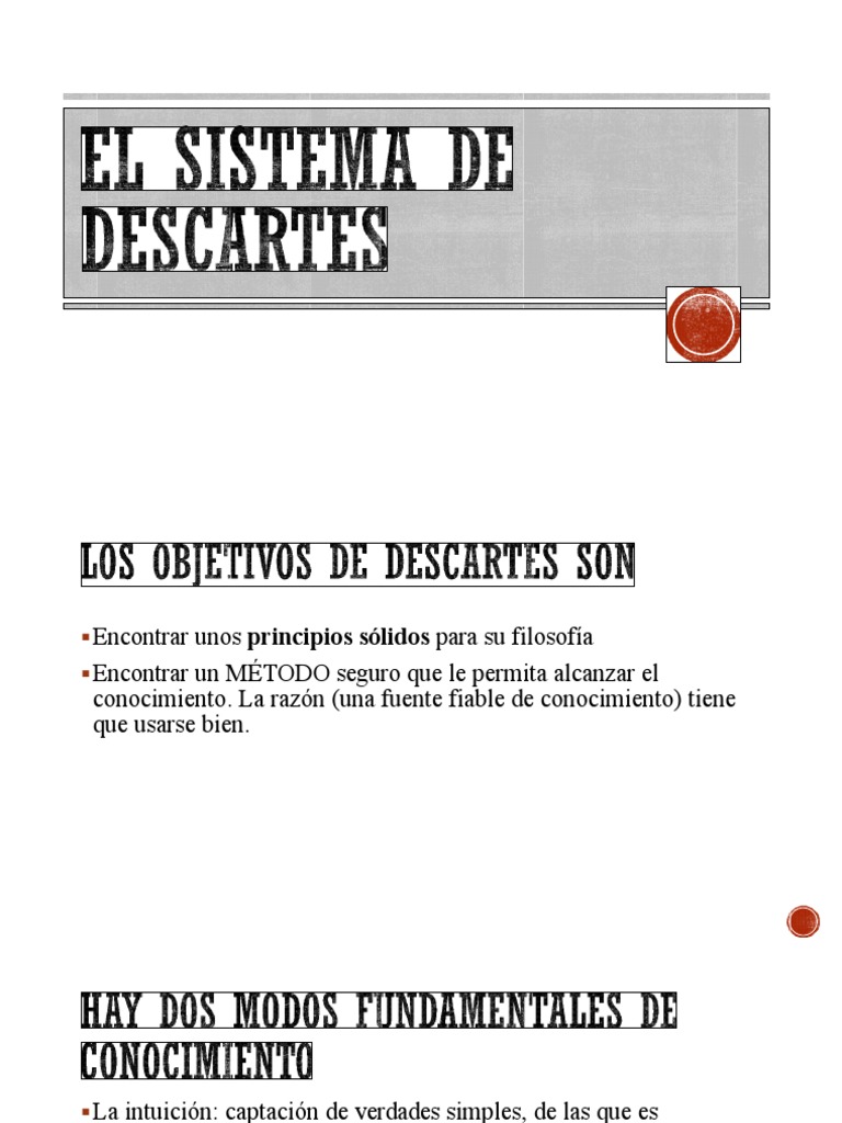 Principios de la filosofía cartesiana | PDF | René Descartes | Verdad