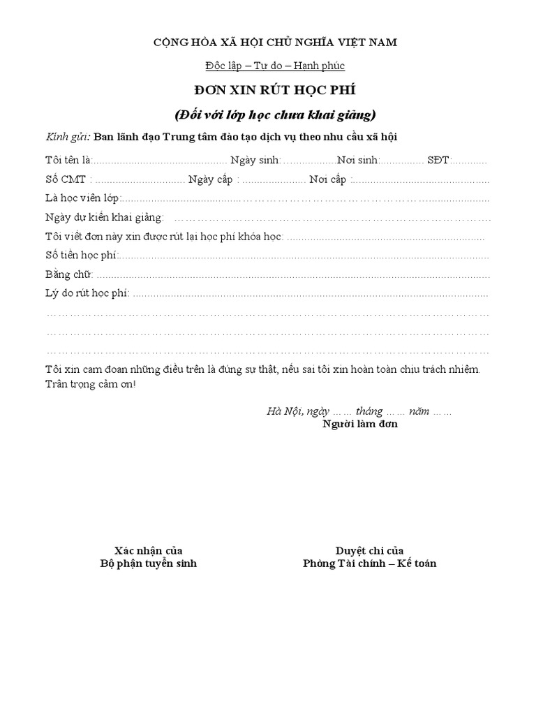 Don Xin Rút HP | PDF