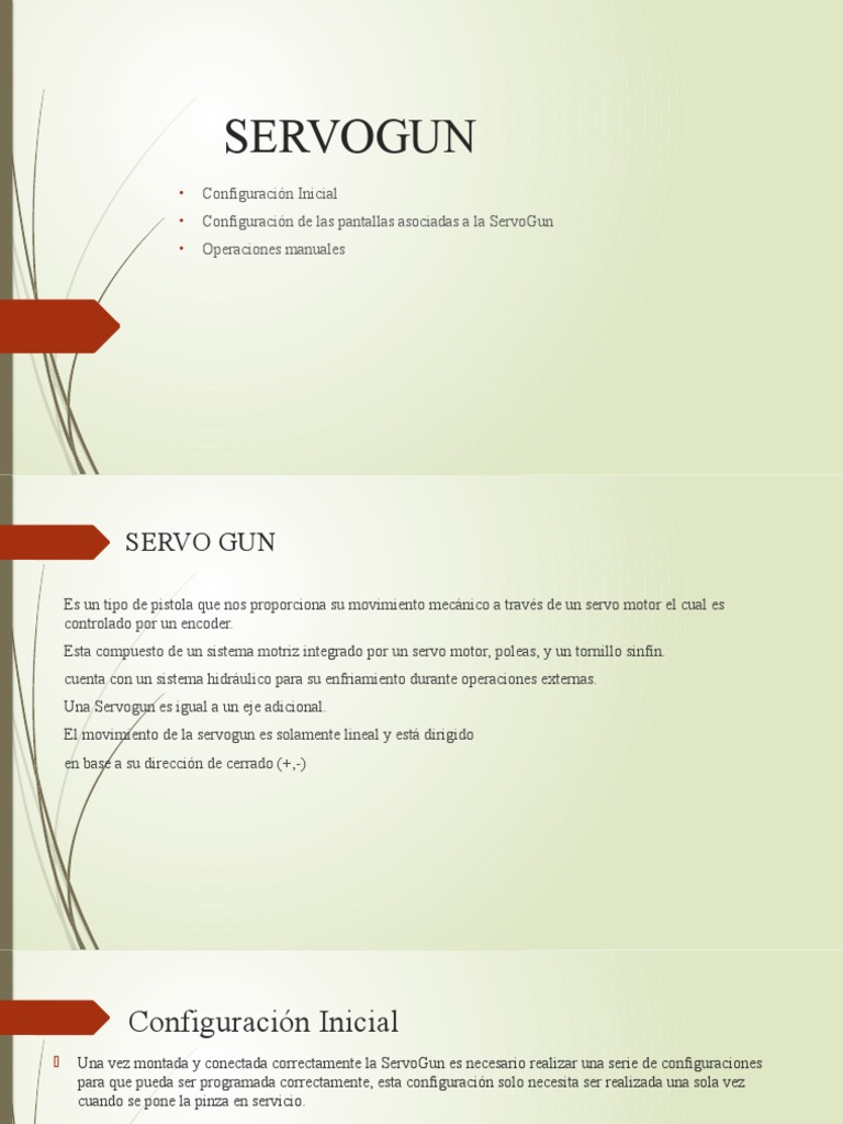 Servo Gun | PDF | Soldadura | Construcción