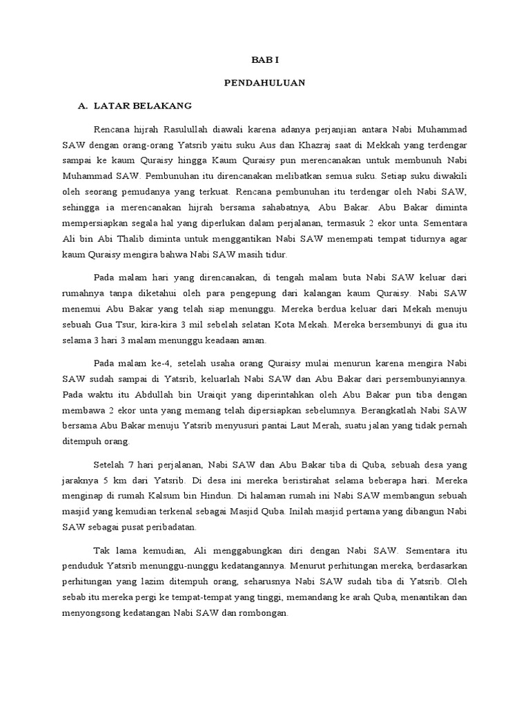 Makalah Perang Badar | PDF