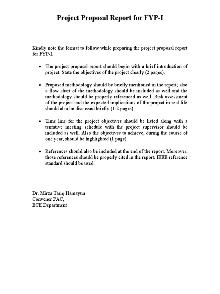 FYP-I Proposal Template | PDF | Computing