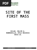 Evidences of The First Mass in The Philippines in Masao, Butuan | PDF