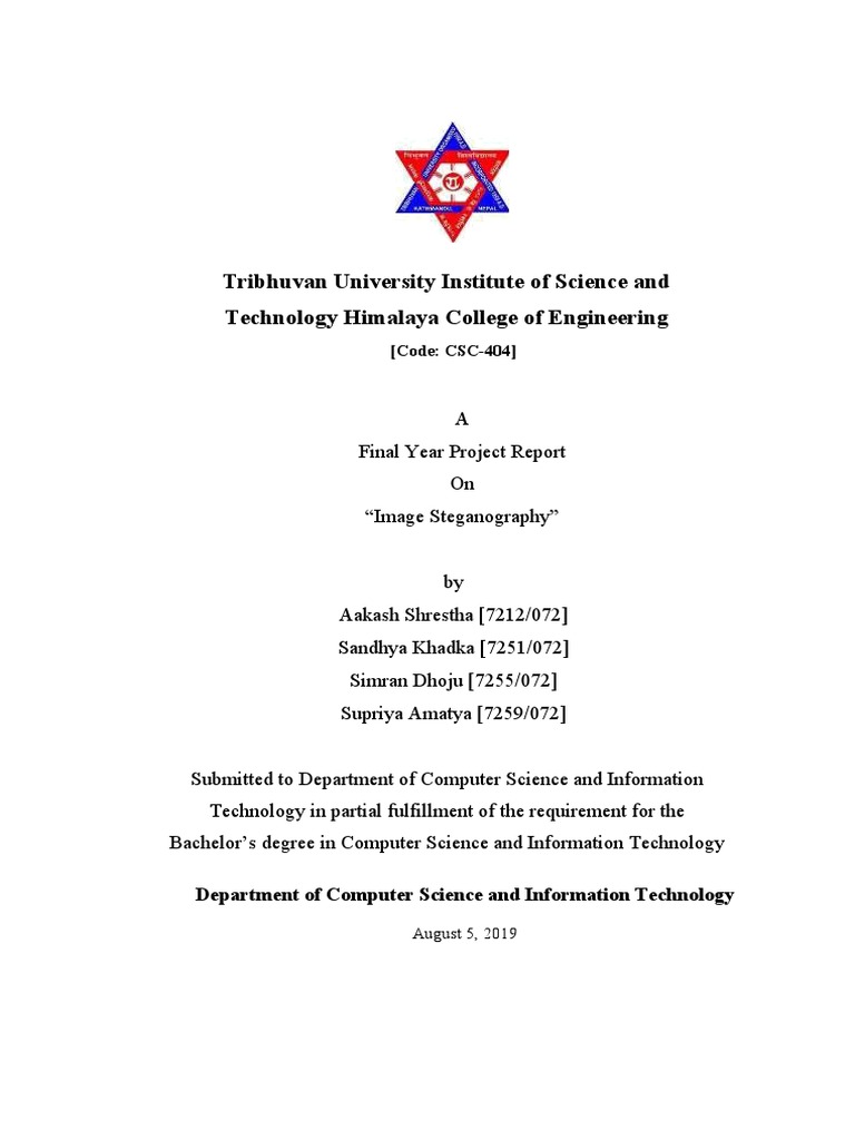 Final Report | PDF | Cryptography | Encryption
