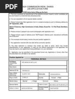 Interview Declaration Form | PDF | Labour | Employment