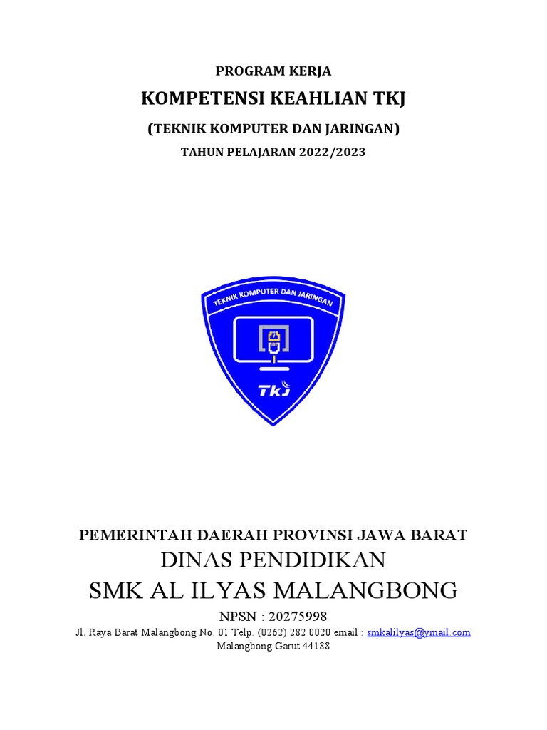 Program Kerja TKJ 2022 2023 | PDF