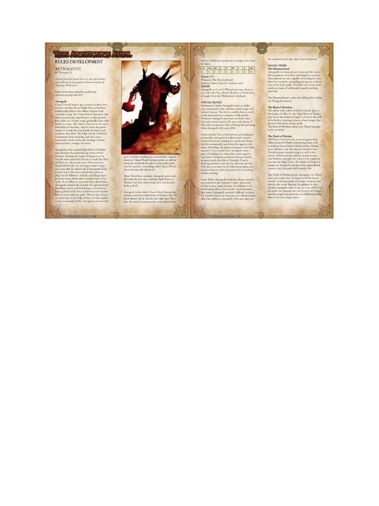 Astragoth | PDF
