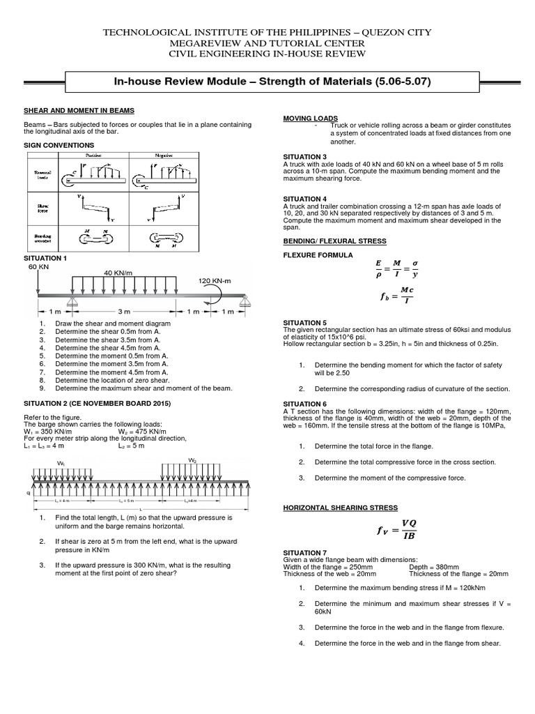 5 06-5 07-Smat | PDF | Bending | Beam (Structure)