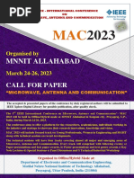 MAPCON 2025 Call For Papers | PDF | Electromagnetic Radiation