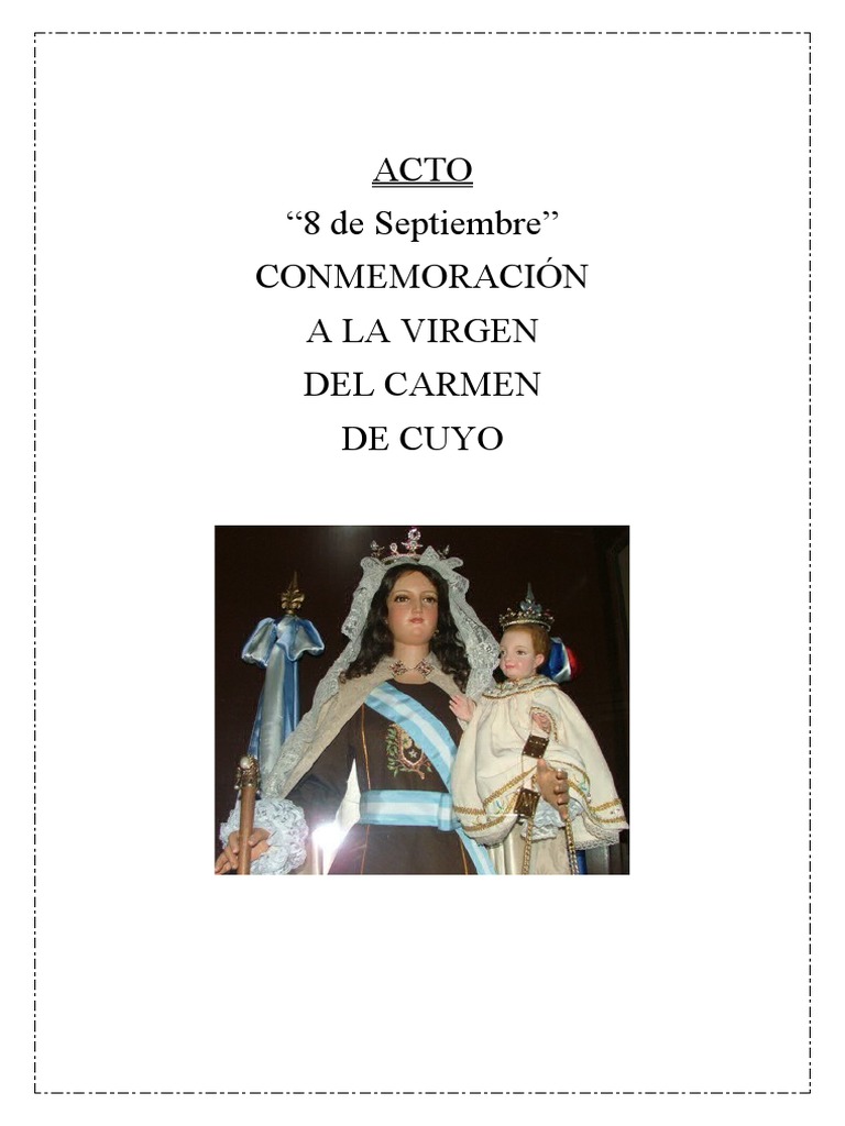 Acto de Virgen Invitacion | PDF