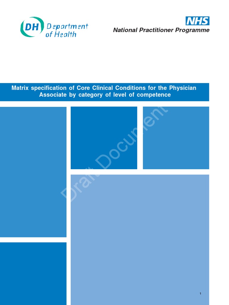 PA Curriculum Matrix | PDF | Heart | Medical Diagnosis