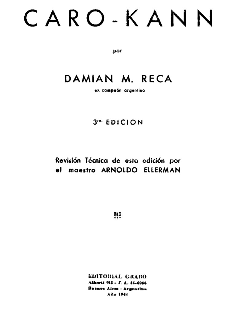 Caro Kan Reca Damian | PDF
