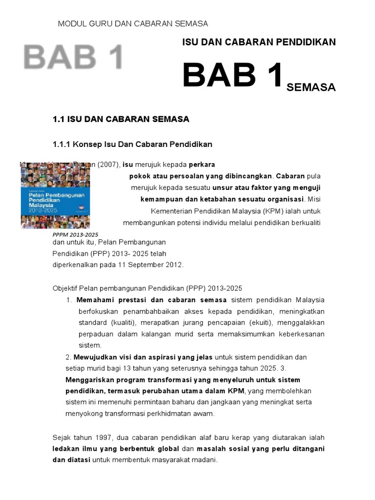 Guru Dan Cabaran Semasa | PDF